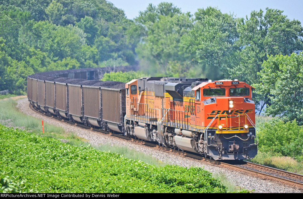 BNSF 9214, CPs River Sub.